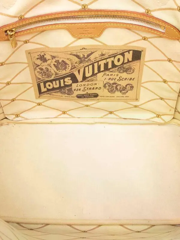 LOUIS VUITTON Monogram Summer Trunks Neverfull Mm Tote Bag