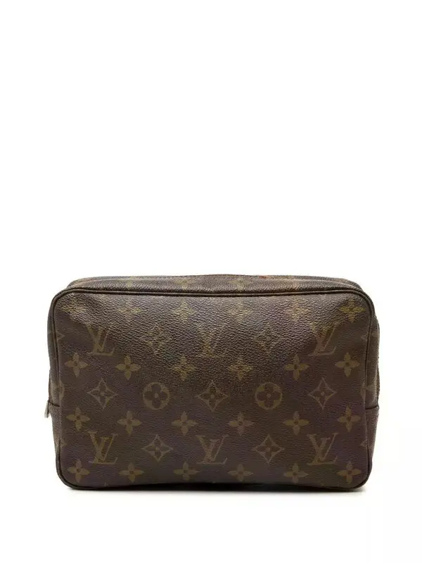 LOUIS VUITTON Monogram Canvas Trousse Toilette 23 Clutch Bag