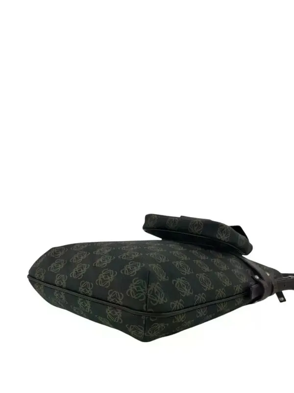 Loewe 1990-2010 Anagram Coated Canvas Crossbody Bag