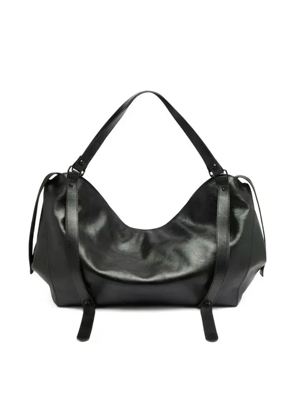 DIESEL® D-one-duffle Bag In Leather - Black