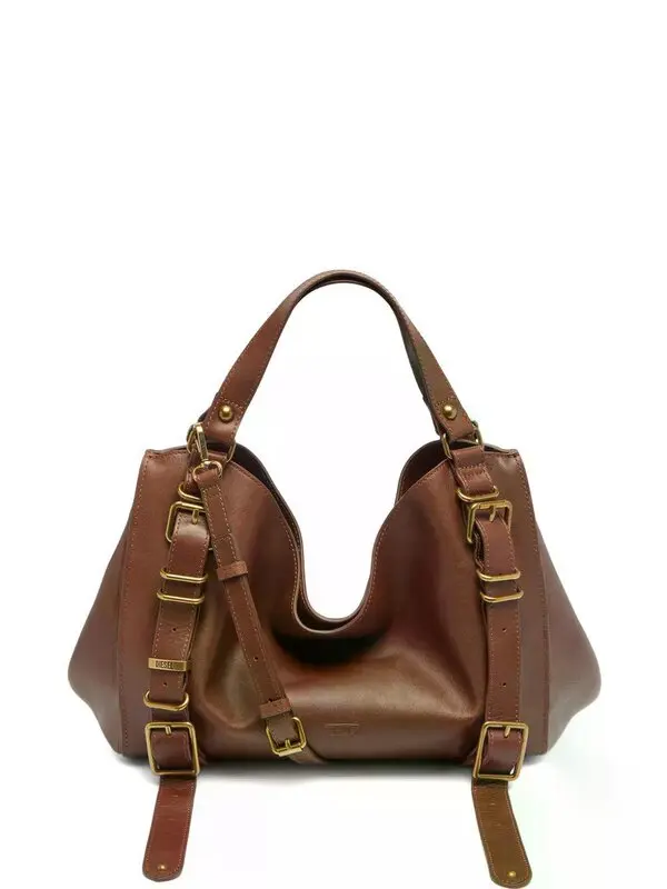DIESEL® D-one-medium Top-handle Bag In Treated-leather