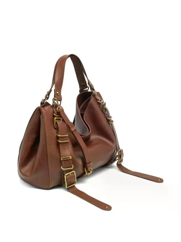 DIESEL® D-one-medium Top-handle Bag In Treated-leather