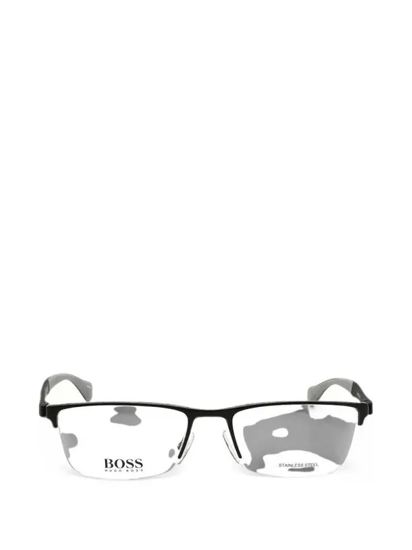BOSS Rectangle-frame Glasses