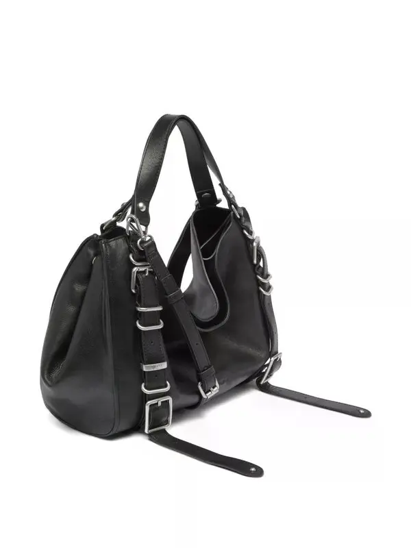 DIESEL® D-one-medium Top-handle Bag In Treated-leather