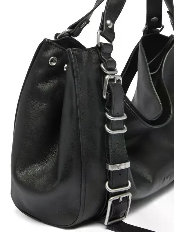 DIESEL® D-one-medium Top-handle Bag In Treated-leather