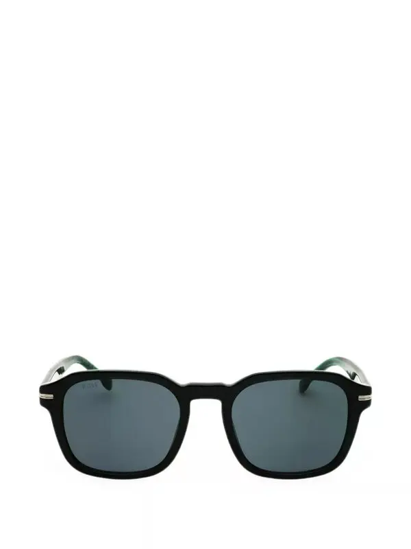 BOSS Geometric-frame Sunglasses - Green