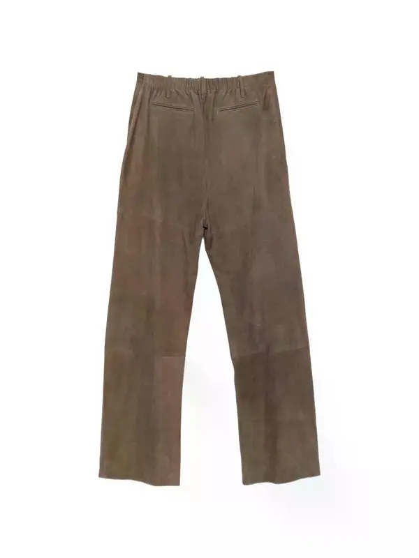 Simonette Ravizza Suede Drawstring Trousers