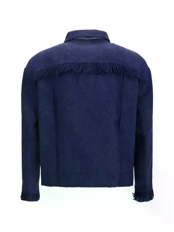 BAZISZT Vedu Reversible Fringed Jacket