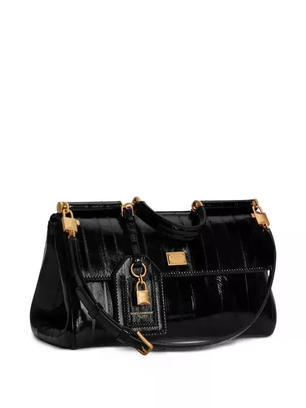 Dolce & Gabbana Medium My Sicily Eel Handbag