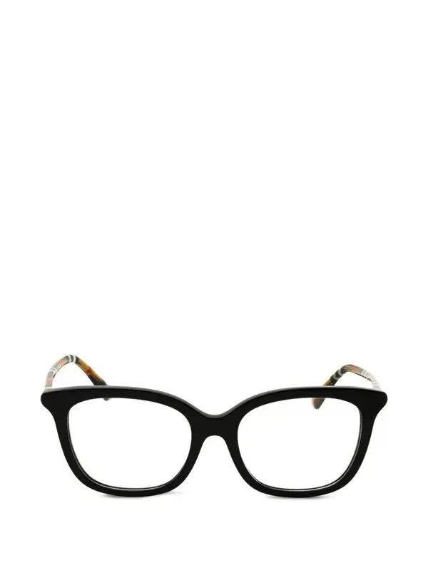 Burberry Rectangular Frame Glasses - Black