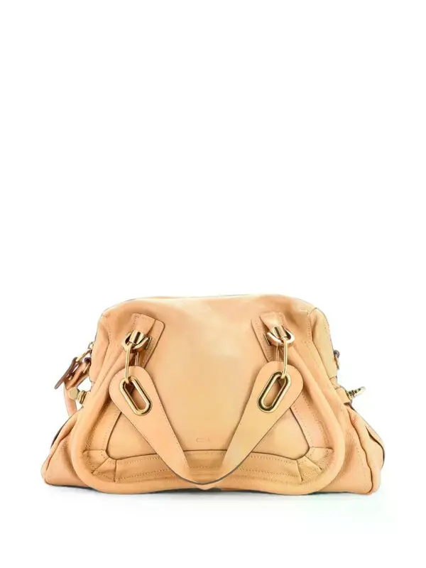 Chloé Paraty Top Handle Bag Leather Medium Satchel