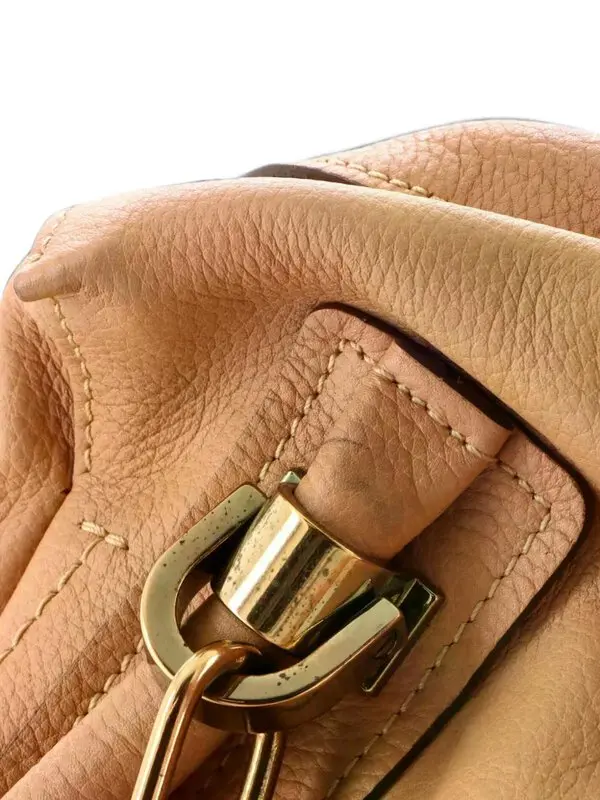 Chloé Paraty Top Handle Bag Leather Medium Satchel