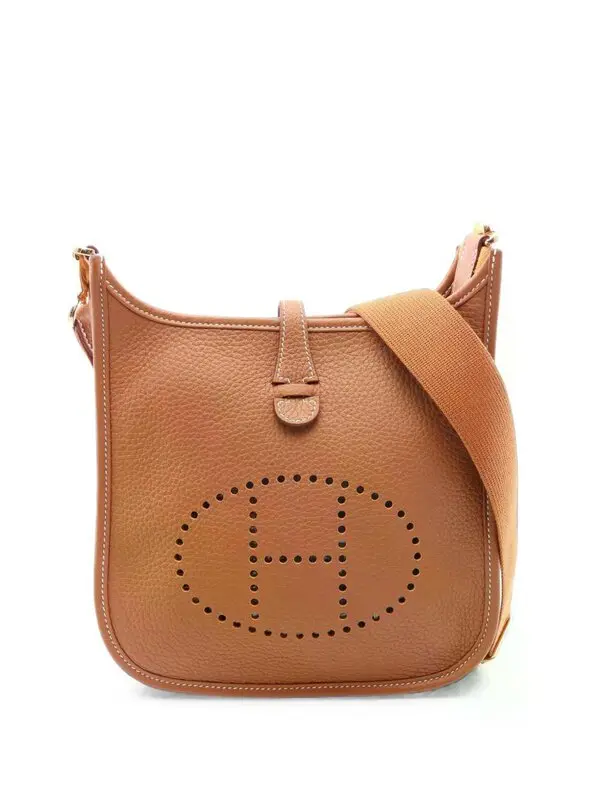 Hermès Evelyne 23 Bovine Leather Shoulder Bag - Brown