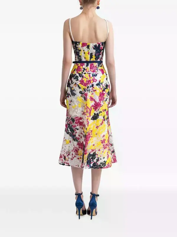 GEMY MAALOUF Sequin-embellished Corset Top
