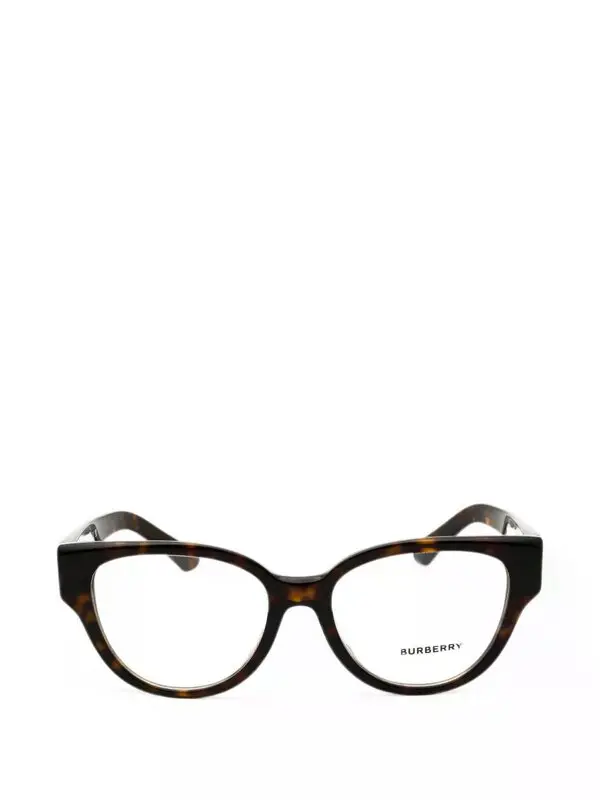 Burberry Tortoiseshell-effect Cat-eye Glasses