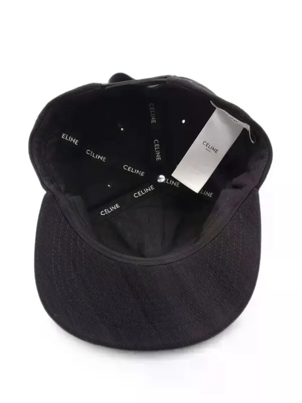 Celine Sequin Logo Cap