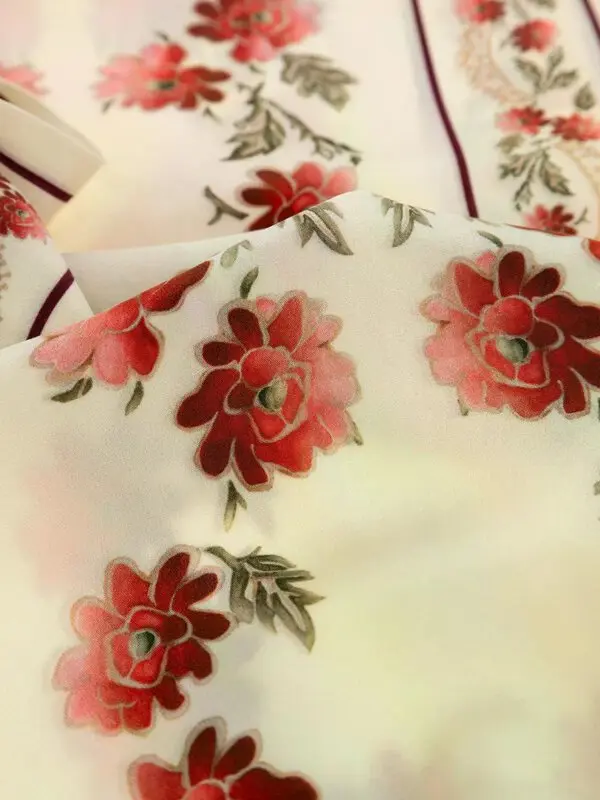 Chloé Floral-print Silk Scarf