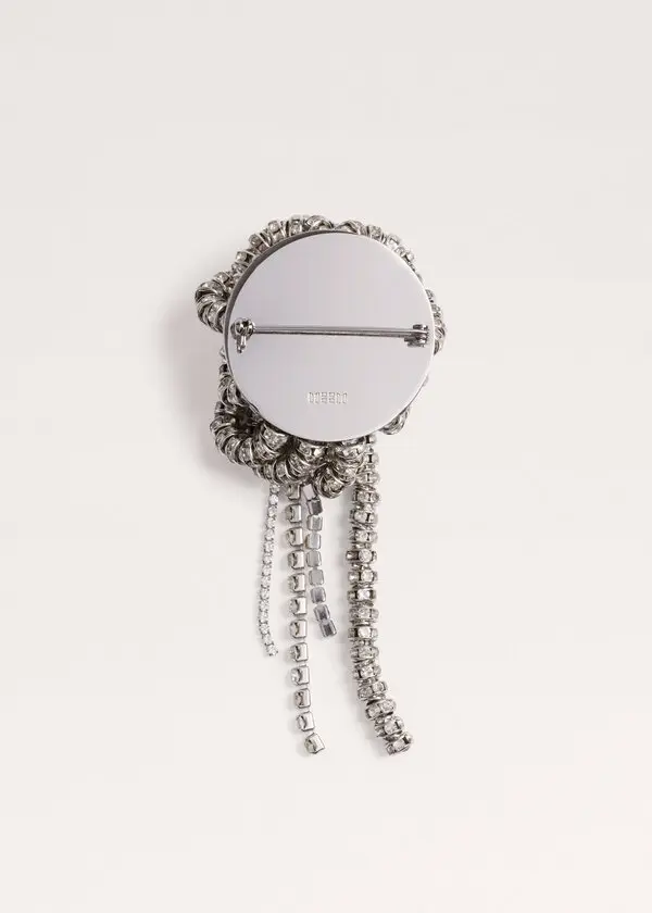 ME+EM Crystal Knot Brooch