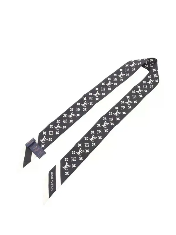 LOUIS VUITTON Monogram Bb Bandeau Scarf