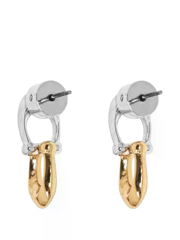 COACH Signature Interlocking Earrings