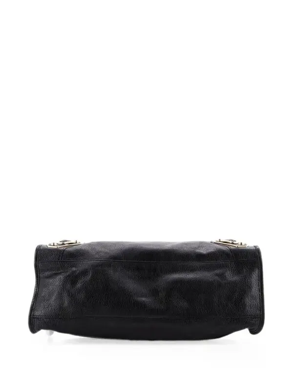 Balenciaga City Classic Metallic Edge Bag Leather Medium Satchel
