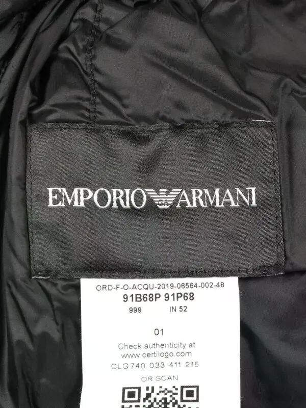 Emporio Armani Reversible Hooded Jacket