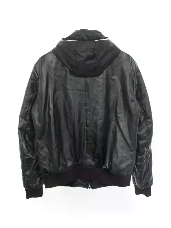 Emporio Armani Reversible Hooded Jacket - Black