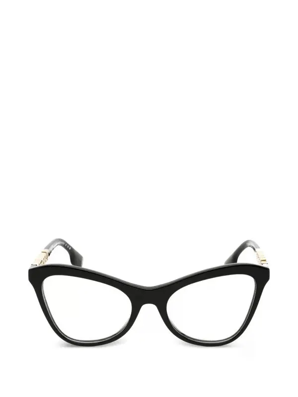 Burberry Cat Eye Frame Eyeglasses - Black
