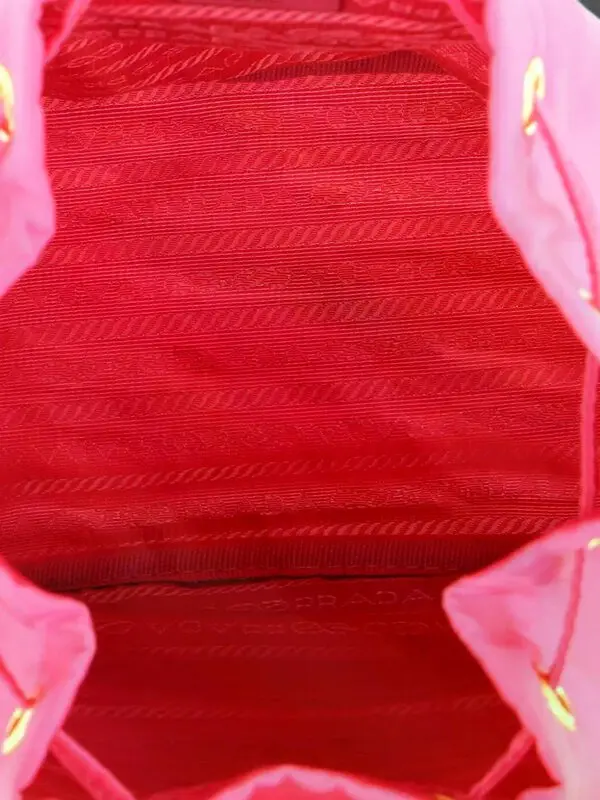 Prada Drawstring Tessuto Small Bucket Bag