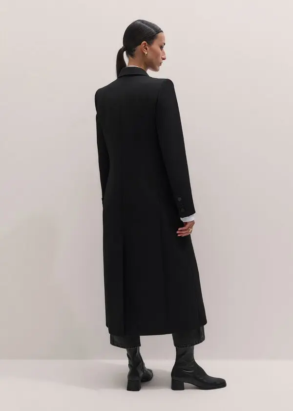 ME+EM Sharp Shoulder Tux Coat