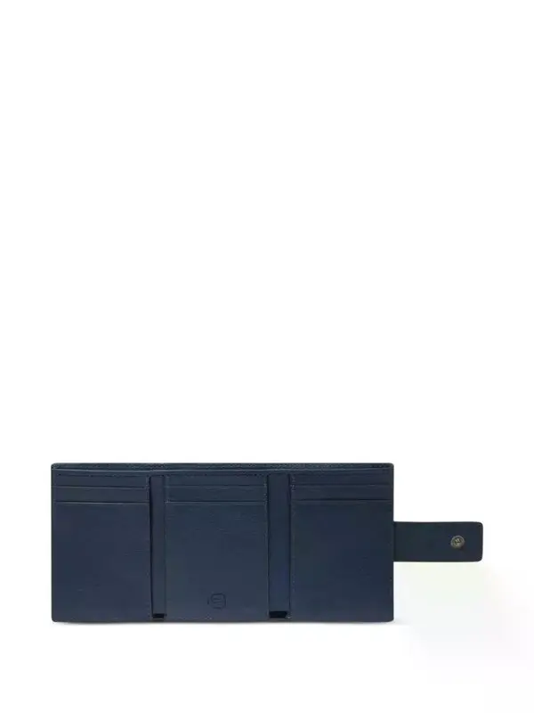 PIQUADRO Trifold Leather Wallet
