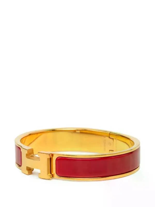 Hermès 2000-2026 Narrow Enamel Clic H Bracelet Pm Costume Bracelet