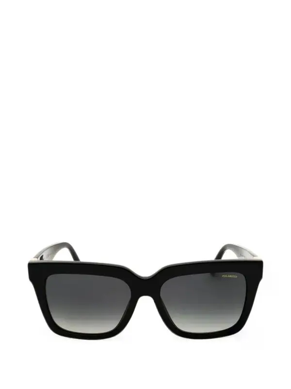 Versace Rectangular Frame Sunglasses - Black
