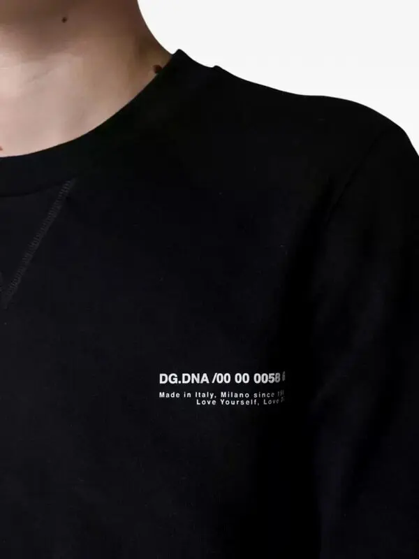 Dolce & Gabbana Graphic Print Crewneck Sweatshirt