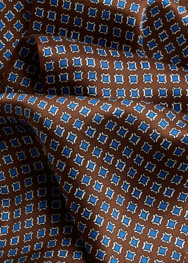 ME+EM Squared Geo Print Evening Scarf