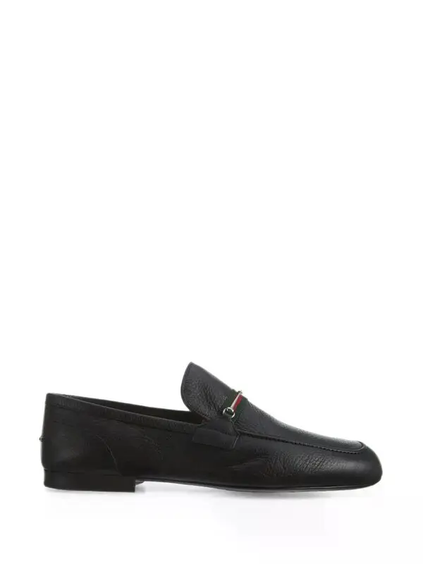 Gucci Web-stripe Horsebit Loafers