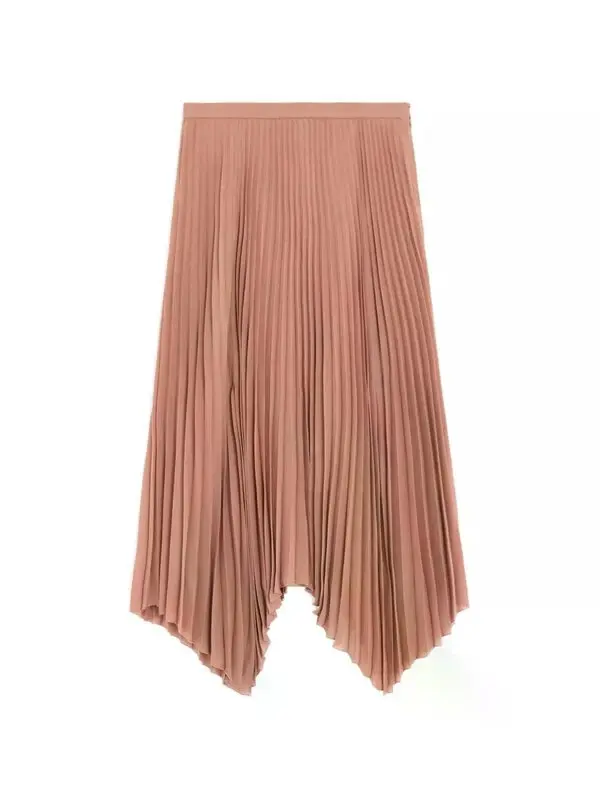Valentino Garavani Light Georgette Midi Skirt - Pink