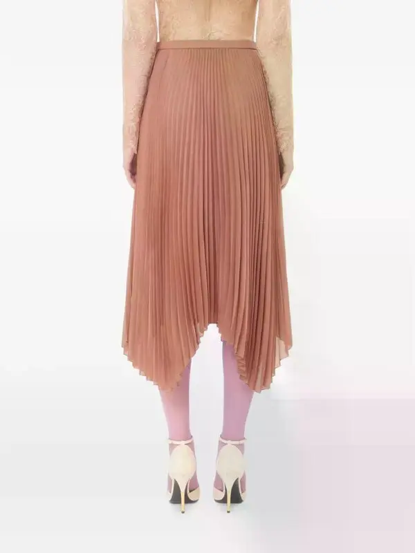 Valentino Garavani Light Georgette Midi Skirt