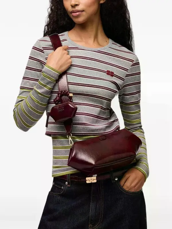 GANNI Bou Bag East/west Shine