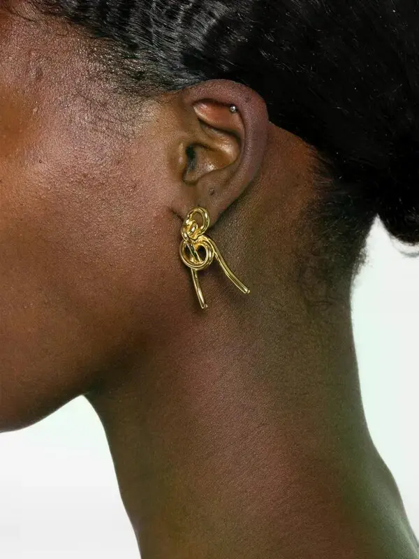Completedworks Tone Polished Knot Earrings