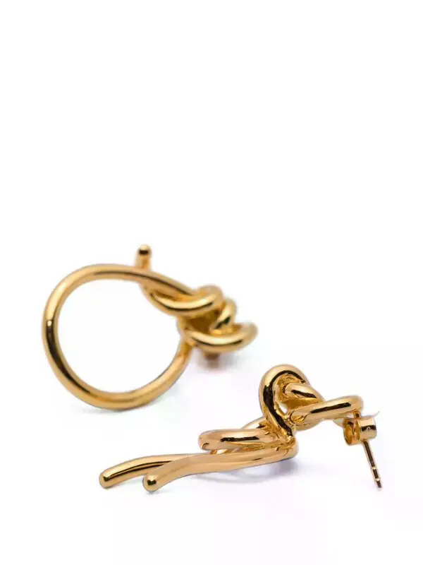 Completedworks Tone Polished Knot Earrings