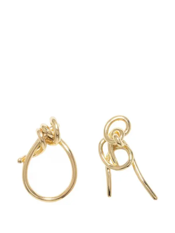Completedworks Tone Polished Knot Earrings
