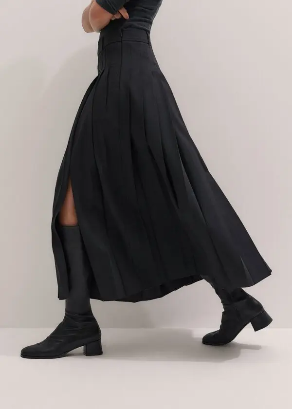 ME+EM Low Block Knee High Stretch Boot