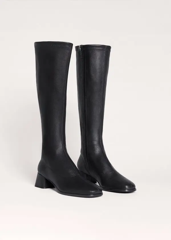 ME+EM Low Block Knee High Stretch Boot