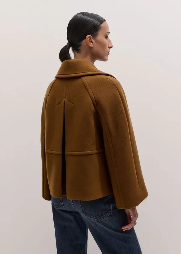 ME+EM Crop Swing Coat