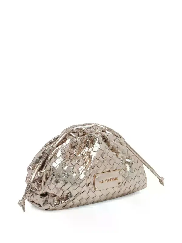 LA CARRIE Woven Cross Body Bag