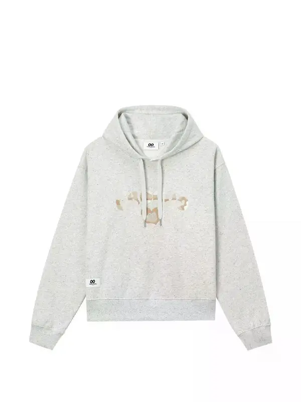 CHOCOOLATE Logo-print Drawstring Hoodie - Grey