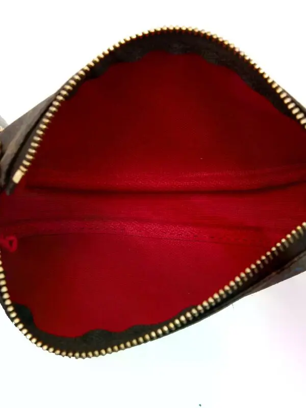 LOUIS VUITTON 2020 Monogram Vivienne Christmas Mini Pochette Accessoires Shoulder Bag