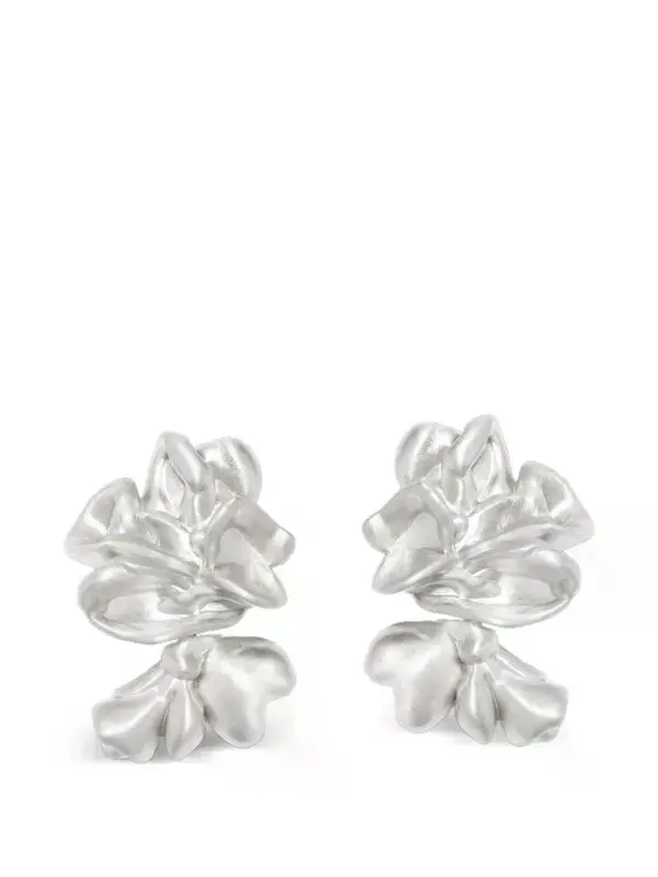 Completedworks Splotch Earrings In Recycled Sterling - Silver