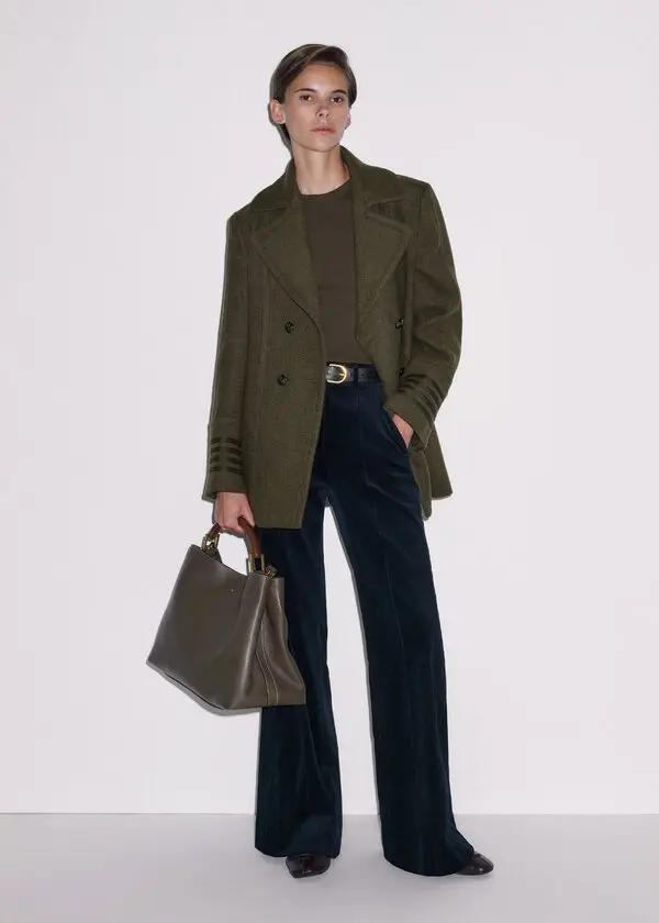 ME+EM Corduroy Wide Leg Trousers